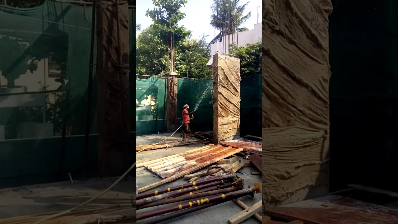 Now we see curing work in column. - YouTube