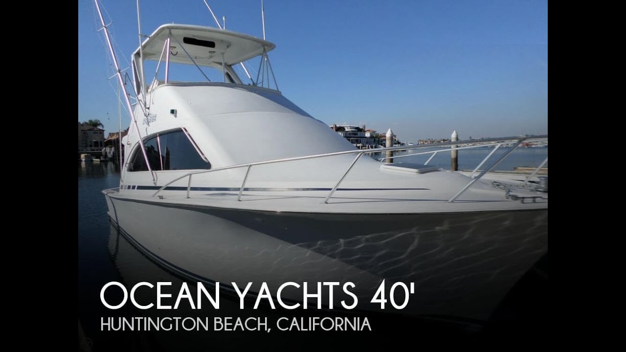 [UNAVAILABLE] Used 1999 Ocean Yachts Super Sport 40 in Huntington Beach ...