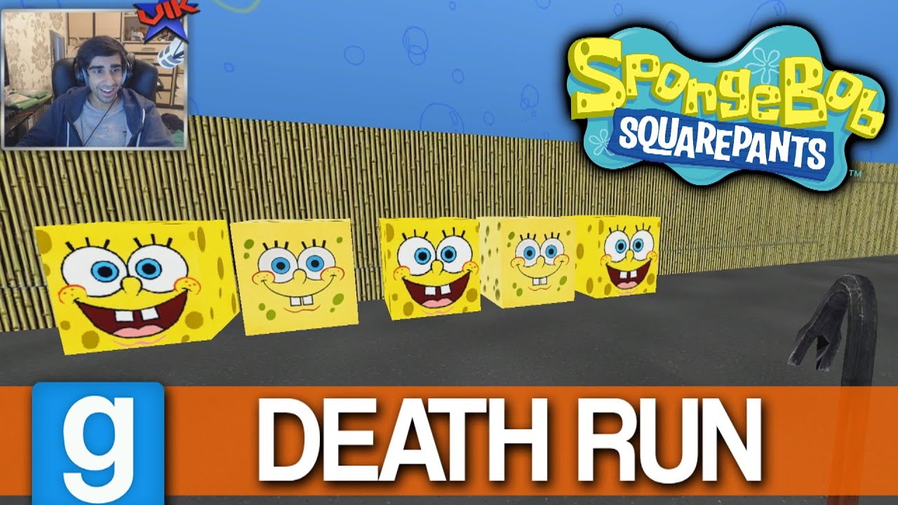 SPONGEBOB! - GMOD Death Run #30 with Vikkstar (Garry's Mod Deathrun ...