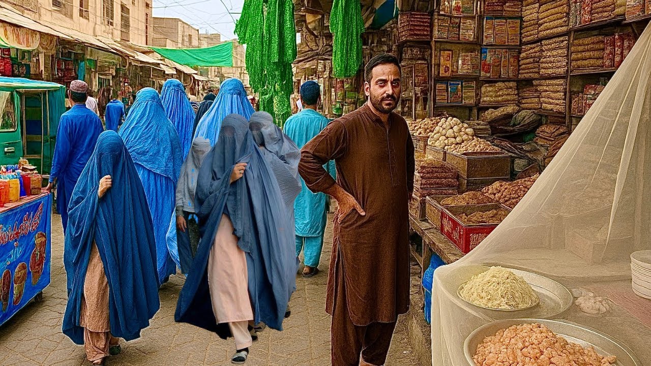 🇵🇰 Sadar Bazar Peshawar, Pakistan - 4K Walking Tour & Captions | Daily ...