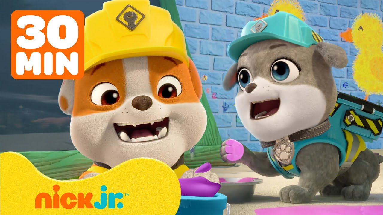 Rubble & Crew | ¡Rubble y Motor Aprenden Arte y Construyen una Nueva ...