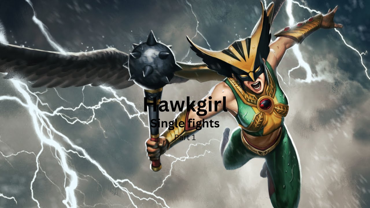 Injustice: Gods Among Us - Hawkgirl - Single fights (Part 1) - YouTube