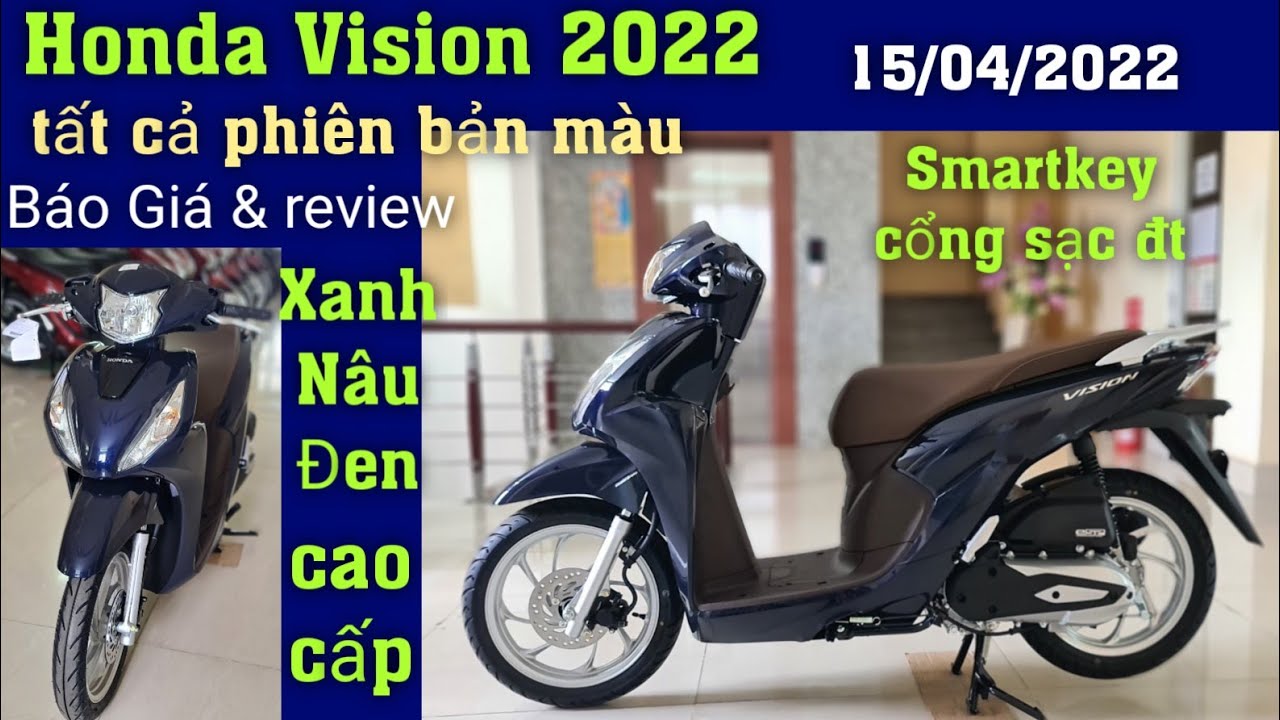 Giá Honda Vision 2022 mới nhất hôm nay | Review Vision 2022 PB cao cấp ...