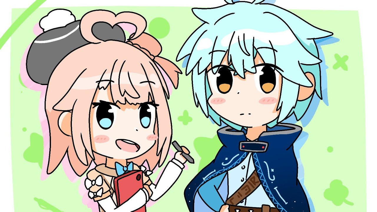 [SpeedArt #32] Hina and Astel version Cartoon/Chibi - Yugo's Artworks ...