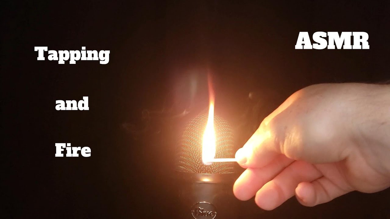 [NO TALKING] Tapping and Fire, Sensitive ASMR - YouTube
