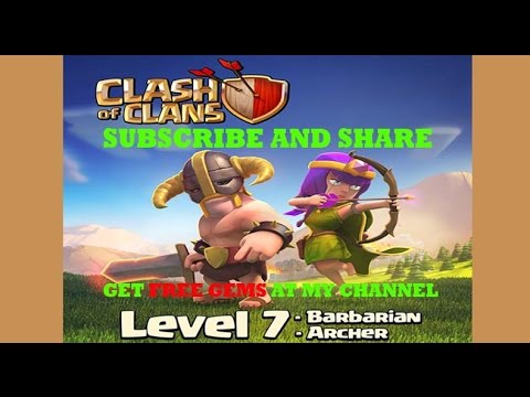 LEVEL 7 ARCHER BEST ATTACK - CLASH OF CLANS NEW TROOP UPDATE (UPDATED ...