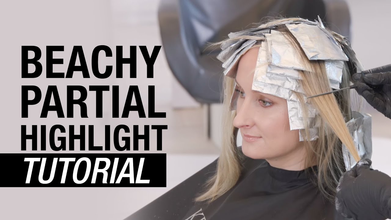 Low-Maintenance Beachy Partial Highlight Tutorial | Lived-In Blonding ...