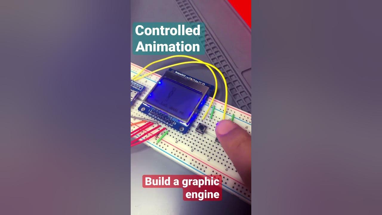 Moonwalk animation 🤾‍♂️ | Controlled animation with basic Micro Controller Unit MCU 🚀 - YouTube