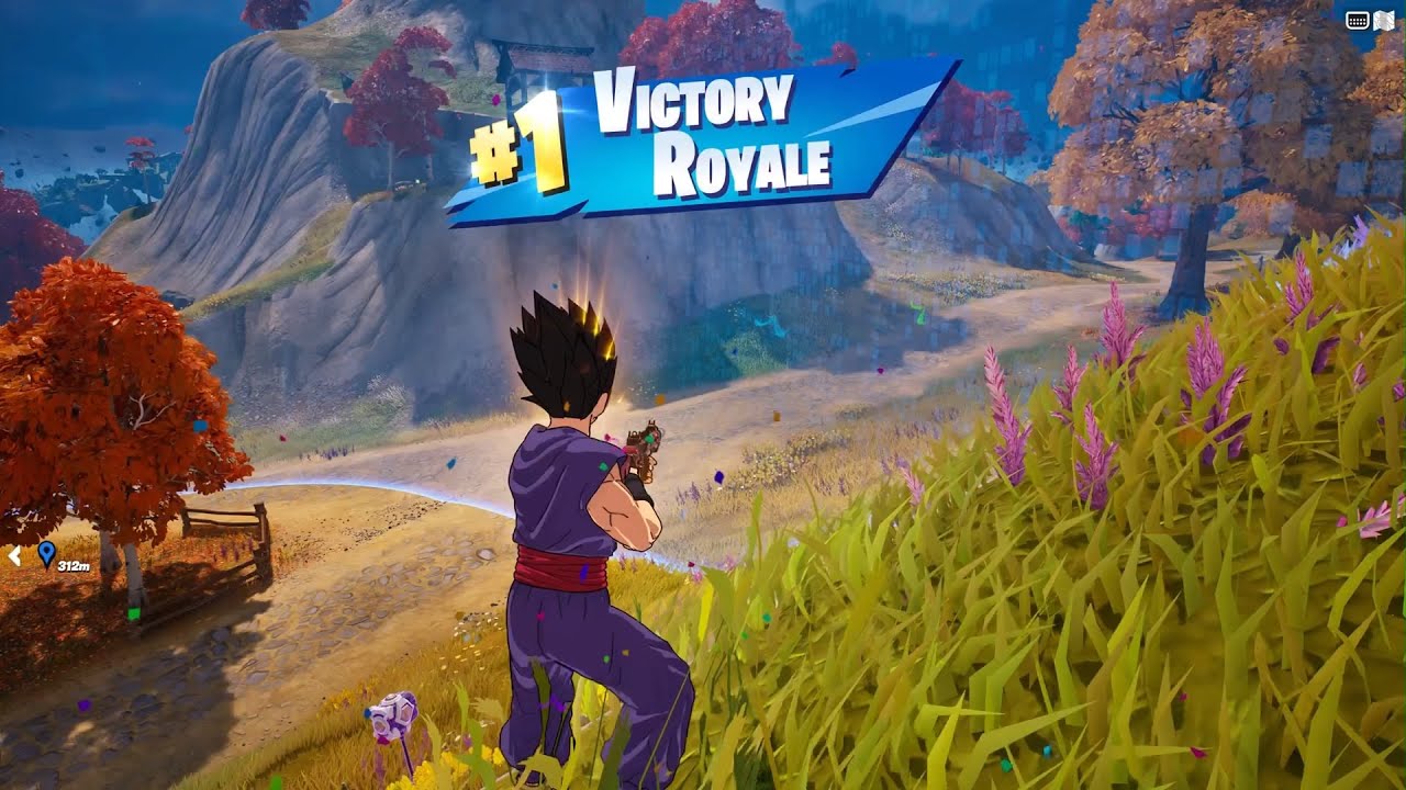 *NEW* SON GOHAN Skin Solo Gameplay in FORTNITE! - YouTube