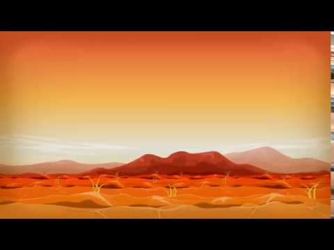 Background Cinematic Animasi Gurun - YouTube