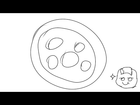 path to the pizza with a demonie