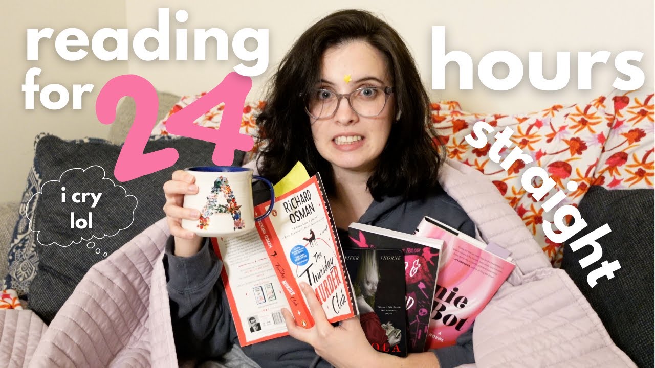 24 hour reading vlog... reading for 24 hours straight! - YouTube