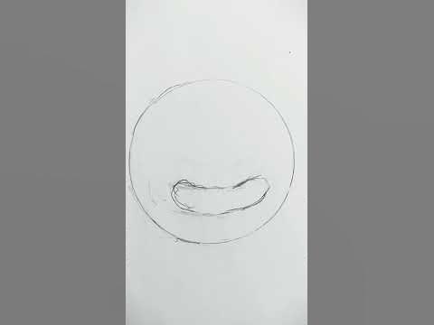 How to draw smiley face - YouTube