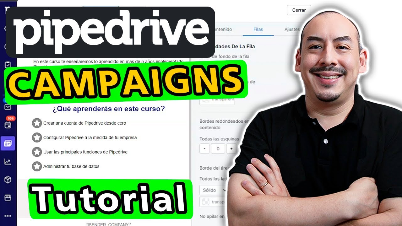 Como usar Pipedrive Campaigns - YouTube