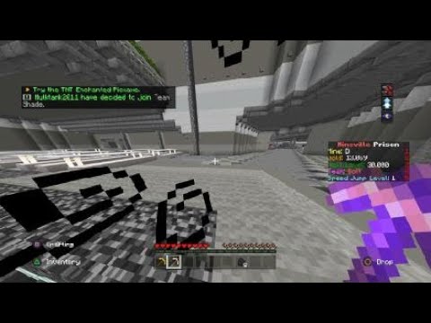 MINECRAFT PRISON SERVER TnT pickaxe - YouTube
