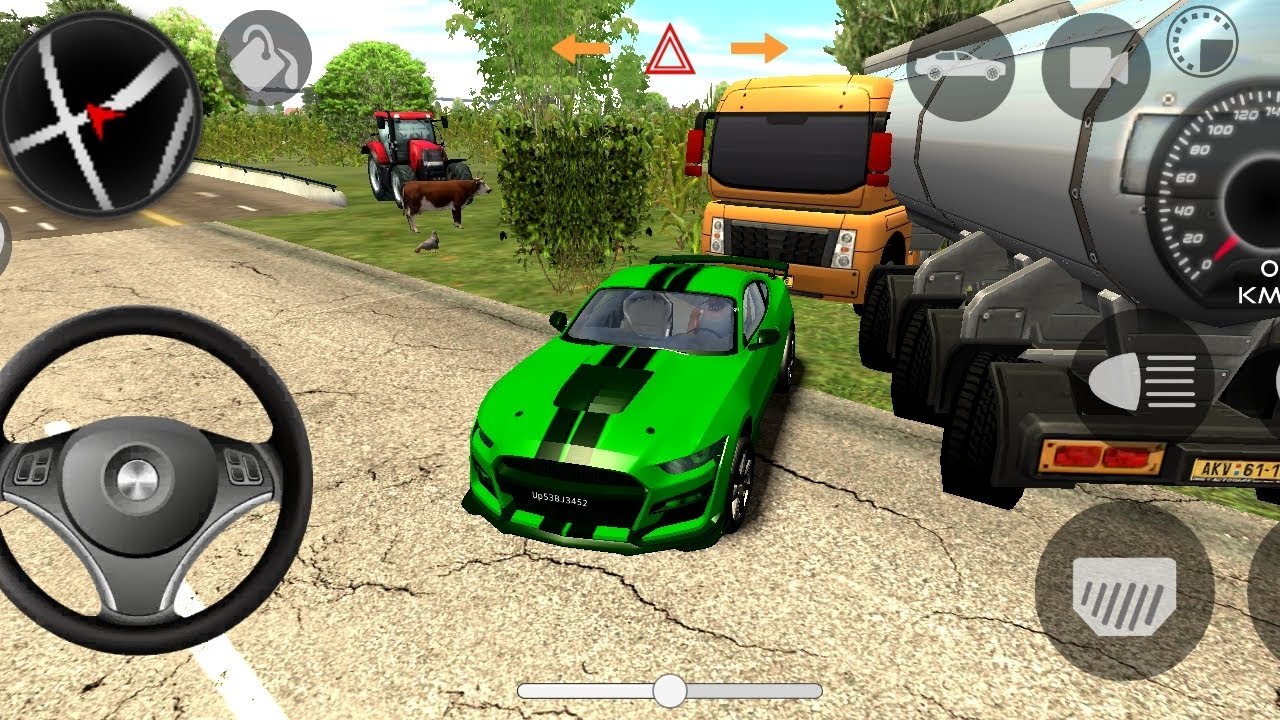 Indian car 3D game green colour ki Kar 10 million view trending viral ...