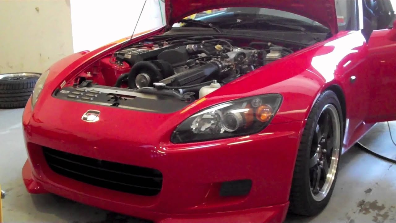 2002 Honda S2000 - Vortech SC Kit - 405whp/249tq - AEM EMS - Dyno Video ...