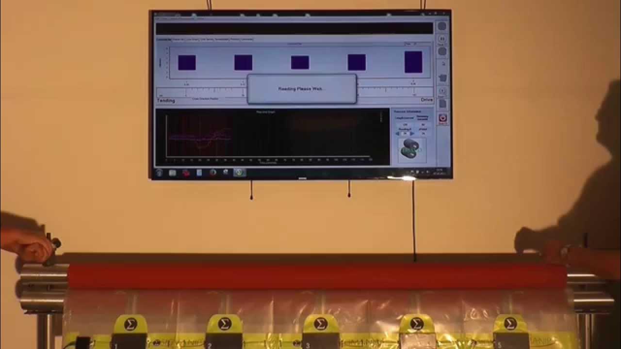 Walzenjustierung Sigma-Nip, Roller Alignement with Sigma-Nip www.tiedemann-instruments.de - YouTube