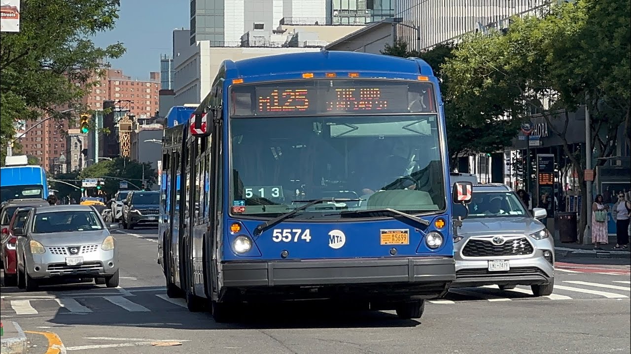 [LOAN] MTA MaBSTOA: 2018 Nova Bus LFSA #5574 on the M125 to The Hub at ...