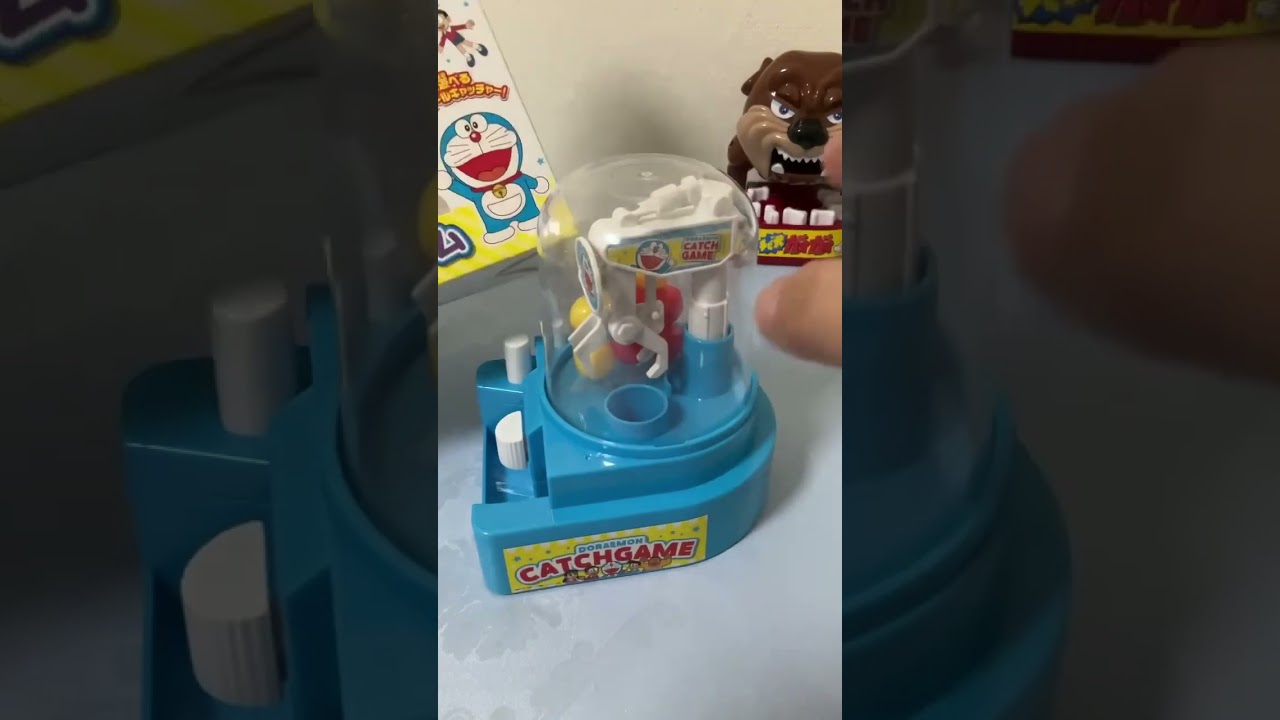 🌈SATISFYING DORAEMON BALL CATCHER GAME MACHINE 🔵2🟡🟢#short #ドラえもん#asmr ...