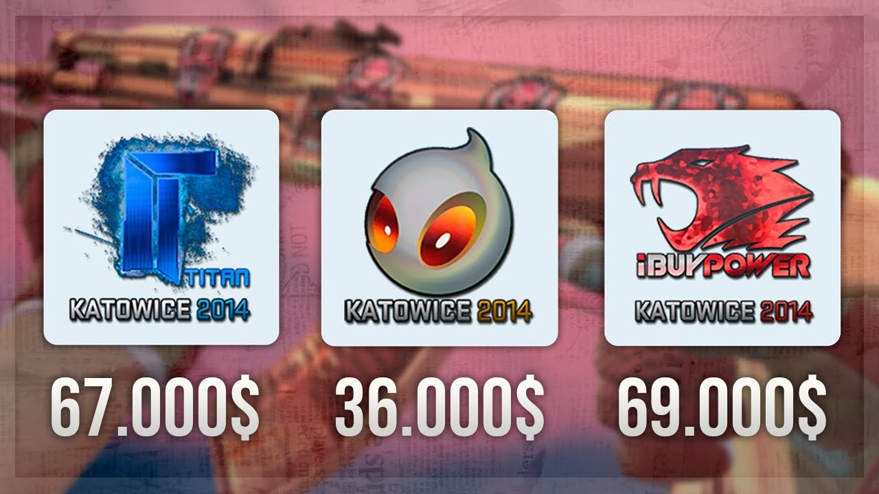 POR QUÉ los stickers de la KATOWICE 2014 son TAN CAROS? - CS2 - YouTube