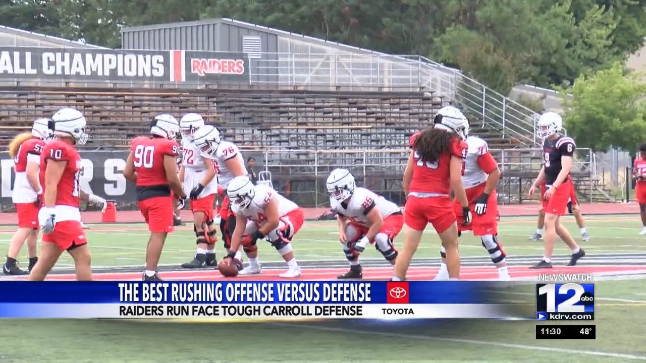 Southern Oregon Football prepares for Carroll on Saturday - YouTube