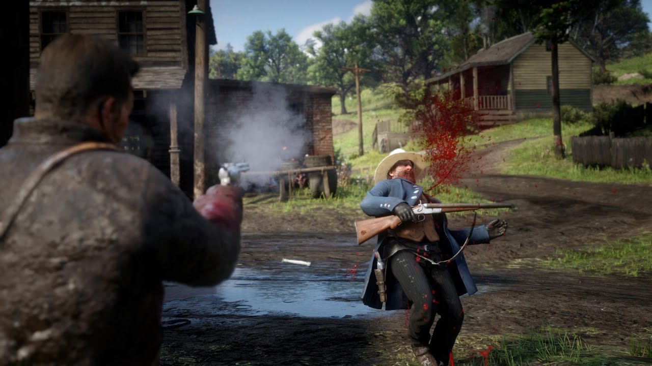 RED DEAD REDEMPTION 2 vespera de ano novo - YouTube