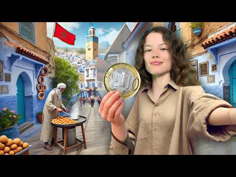 JE MANGE (encore) avec 1€ à CHEFCHAOUEN - Claire