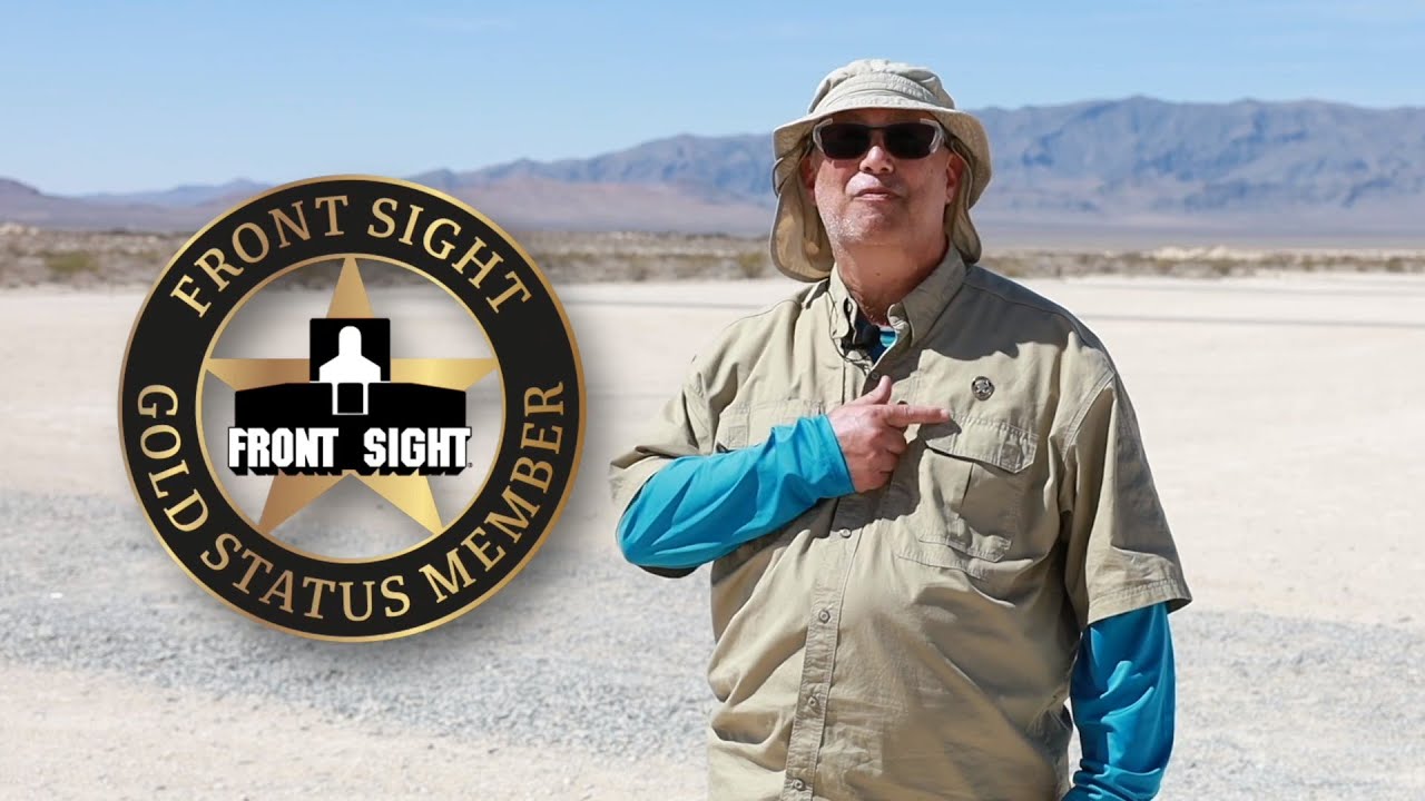 Front Sight Gold Status Member William Jackson message to Dr. Ignatius ...