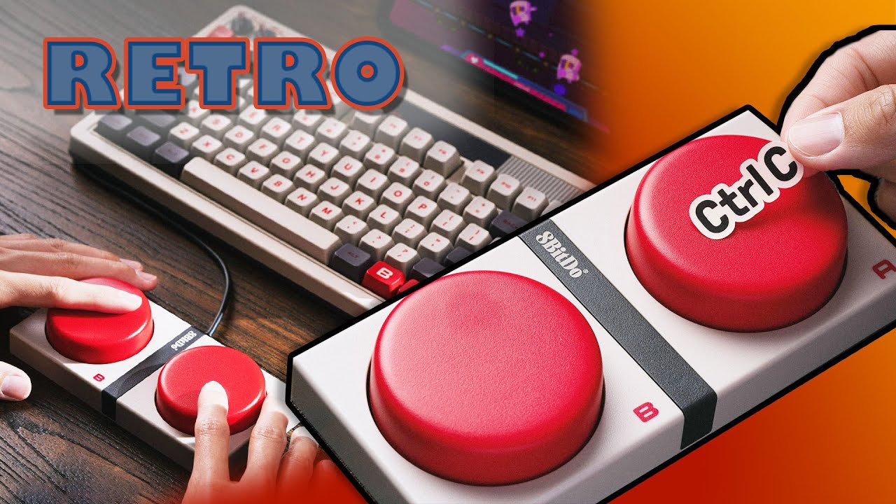 Клавиатура за 8000 рублей с ТРЕВОЖНЫМИ КНОПКАМИ | 8BitDo - YouTube