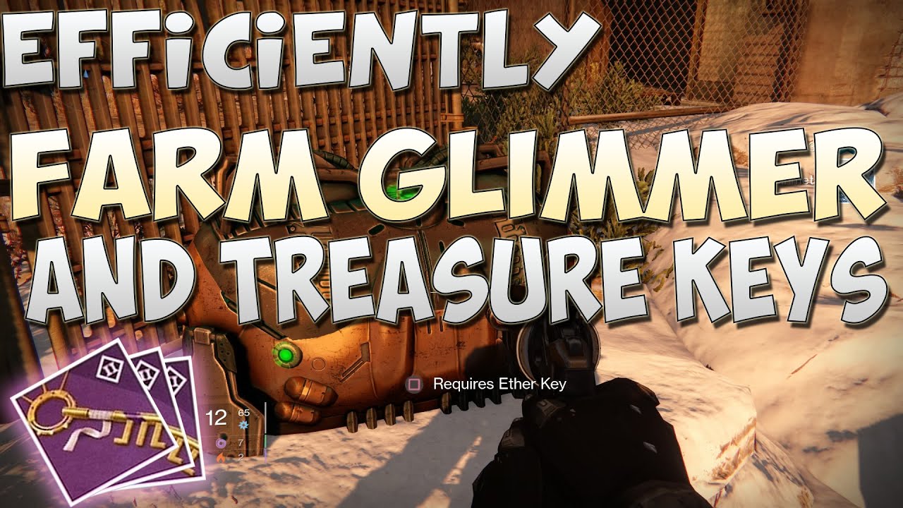 Destiny: Effective Glimmer and Treasure Key Farming! How To Farm ...
