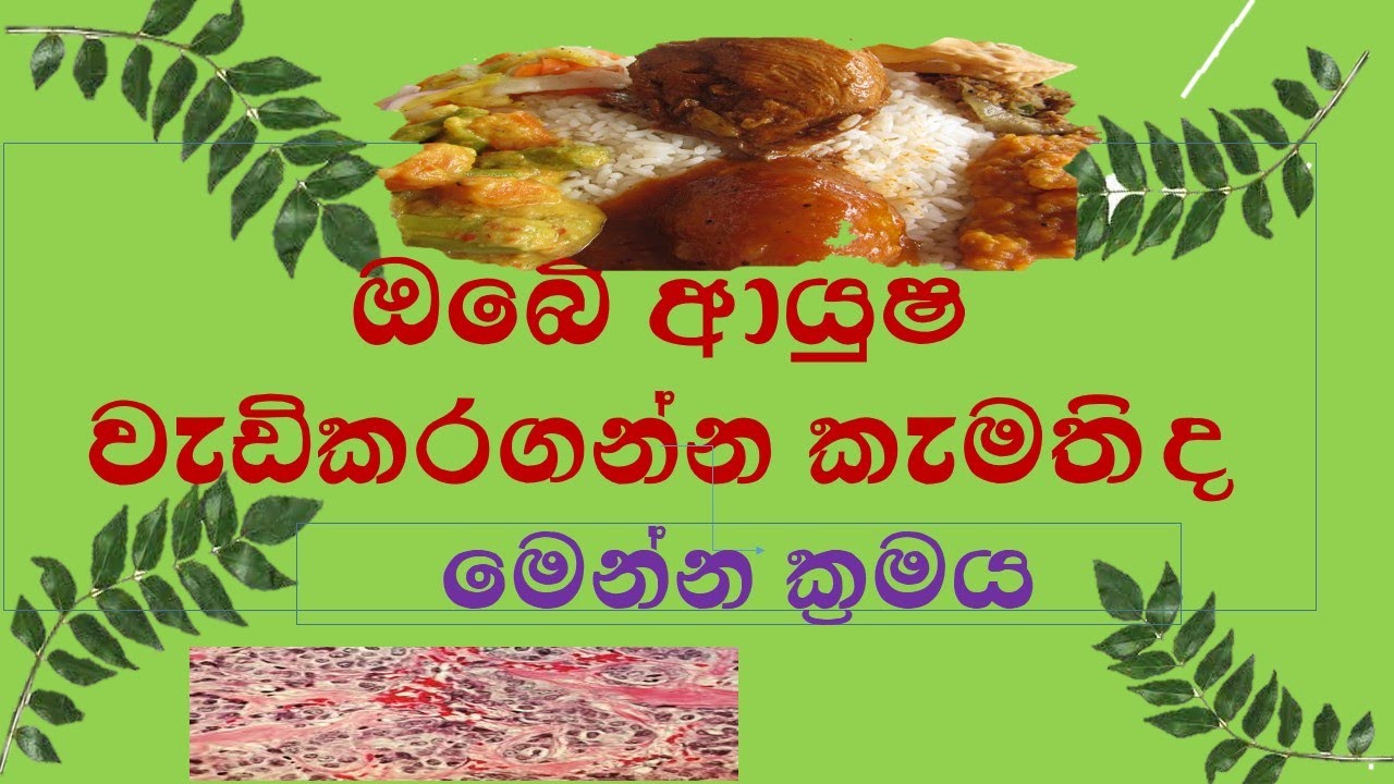 ආයුෂ වැඩිකරගන්න කැමතිද karapincha,curry leaf|sinhala|food|sri lanka ...
