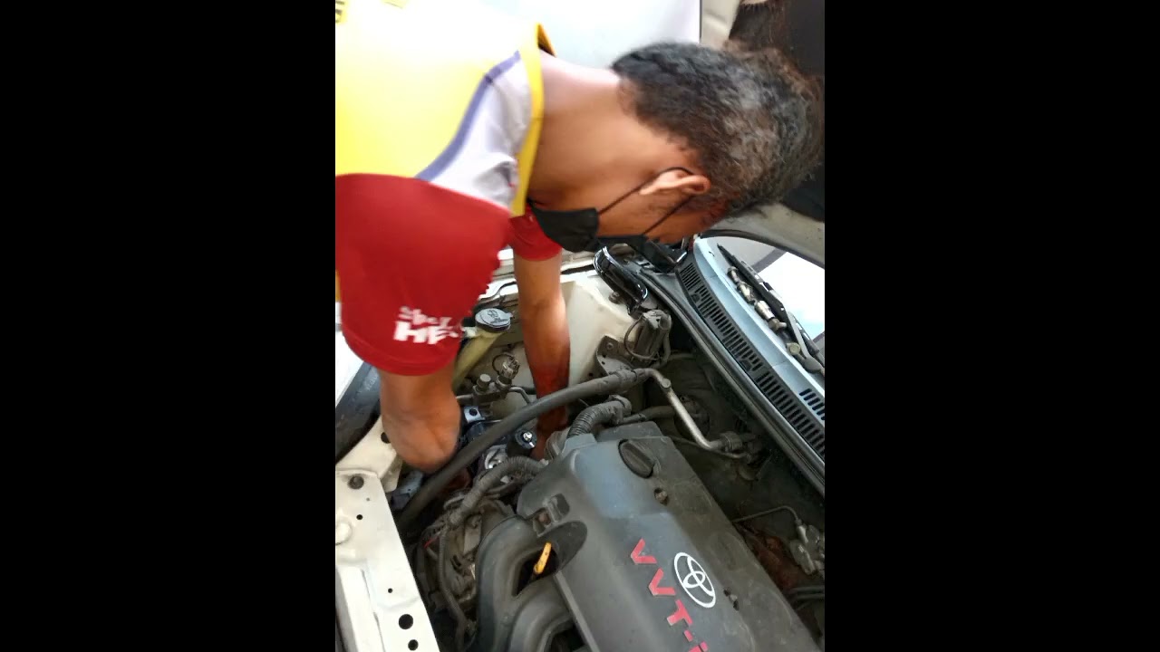 TOYOTA VIOS REPLACED ENGINE MOUNTING - YouTube