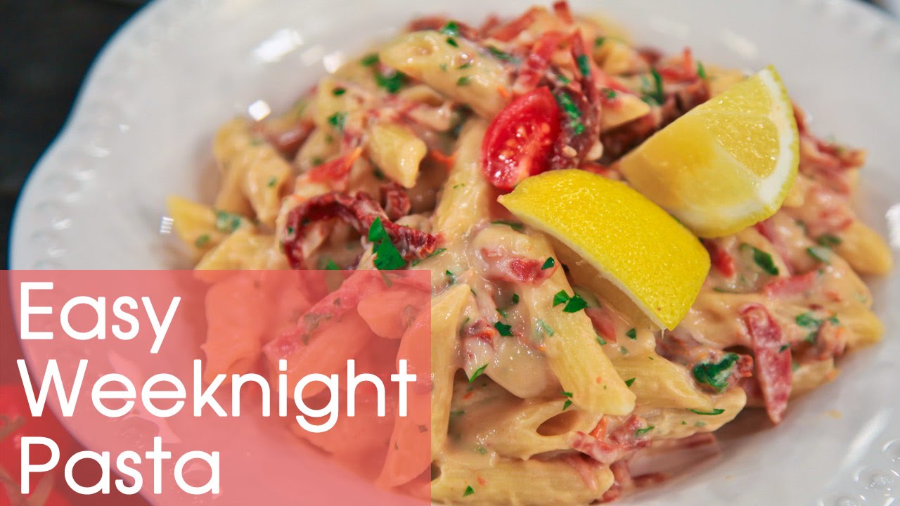 Creamy Calabrese and Sun-Dried Tomato Pasta | CBC Life - YouTube