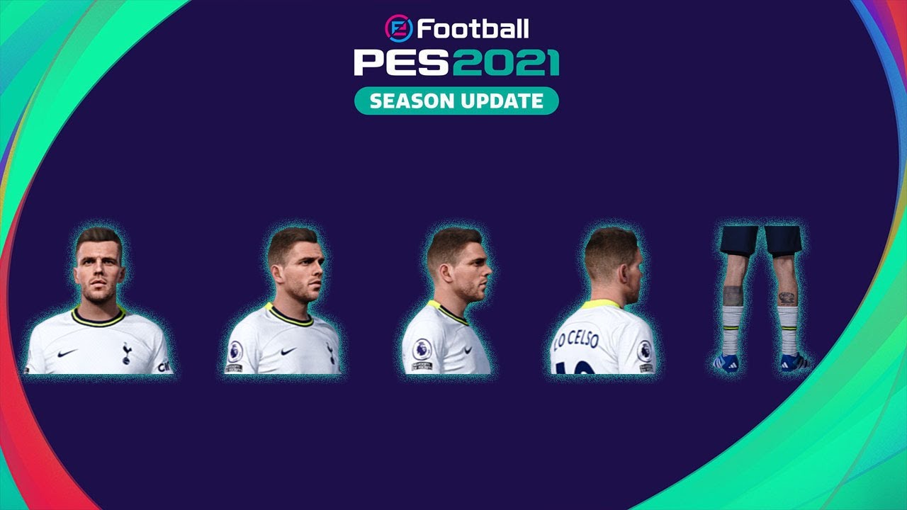 Lo Celso + Tattoo Compatível com todos Patchs - Pes2021 - YouTube