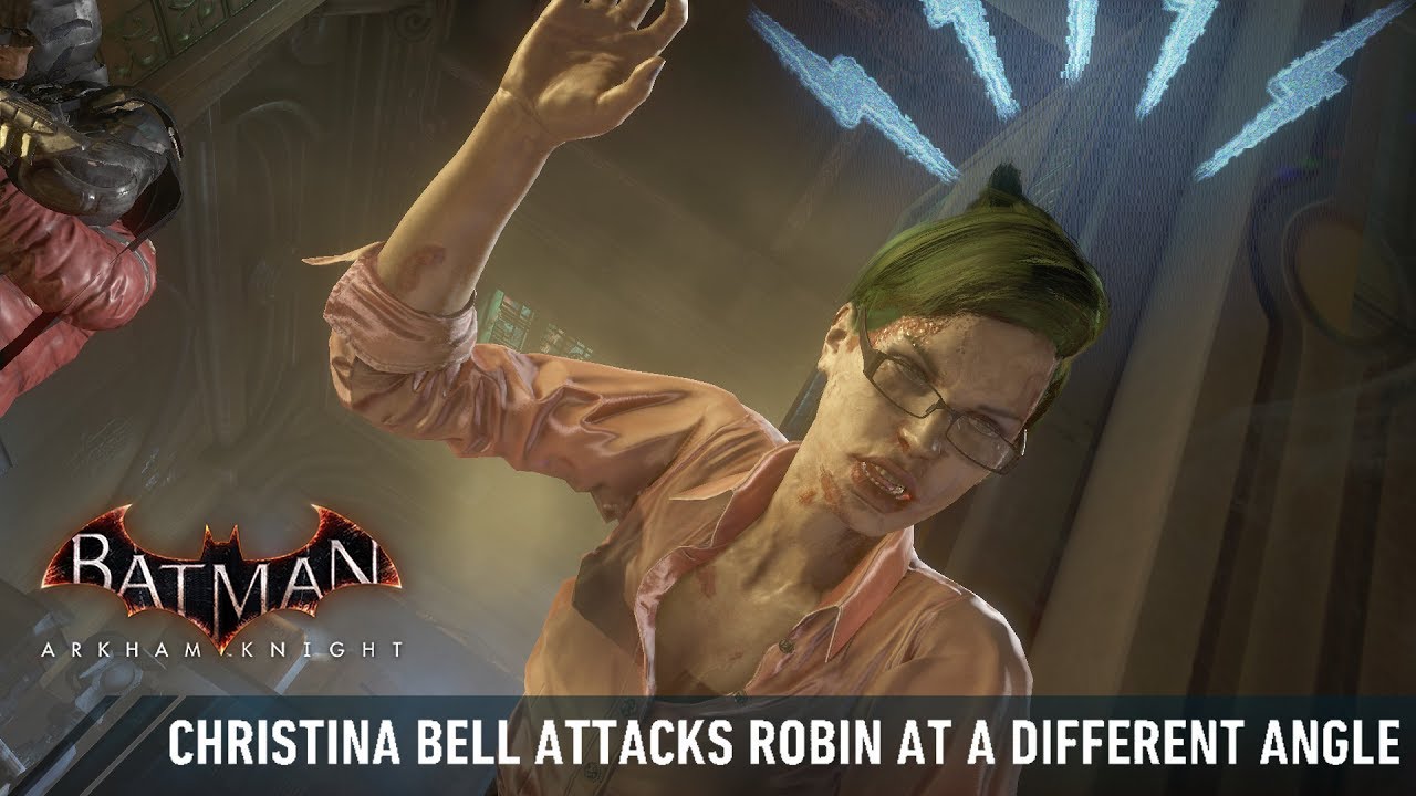 CAM; Batman; Arkham Knight; Christina Bell Attacks Robin At A Different ...