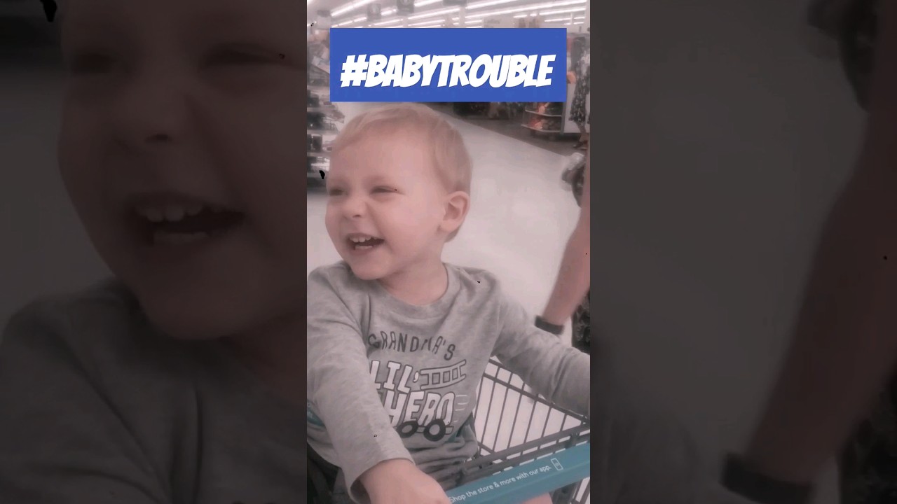 Funny baby Trouble at the grocery store 🤣 👱‍♂️#baby #youtubeshorts # ...