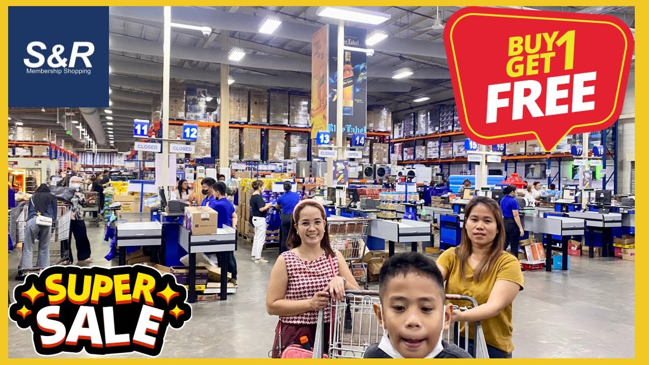 S&R GROCERY SHOPPING | BUY 1 TAKE 1 | APRIL 2023 - YouTube