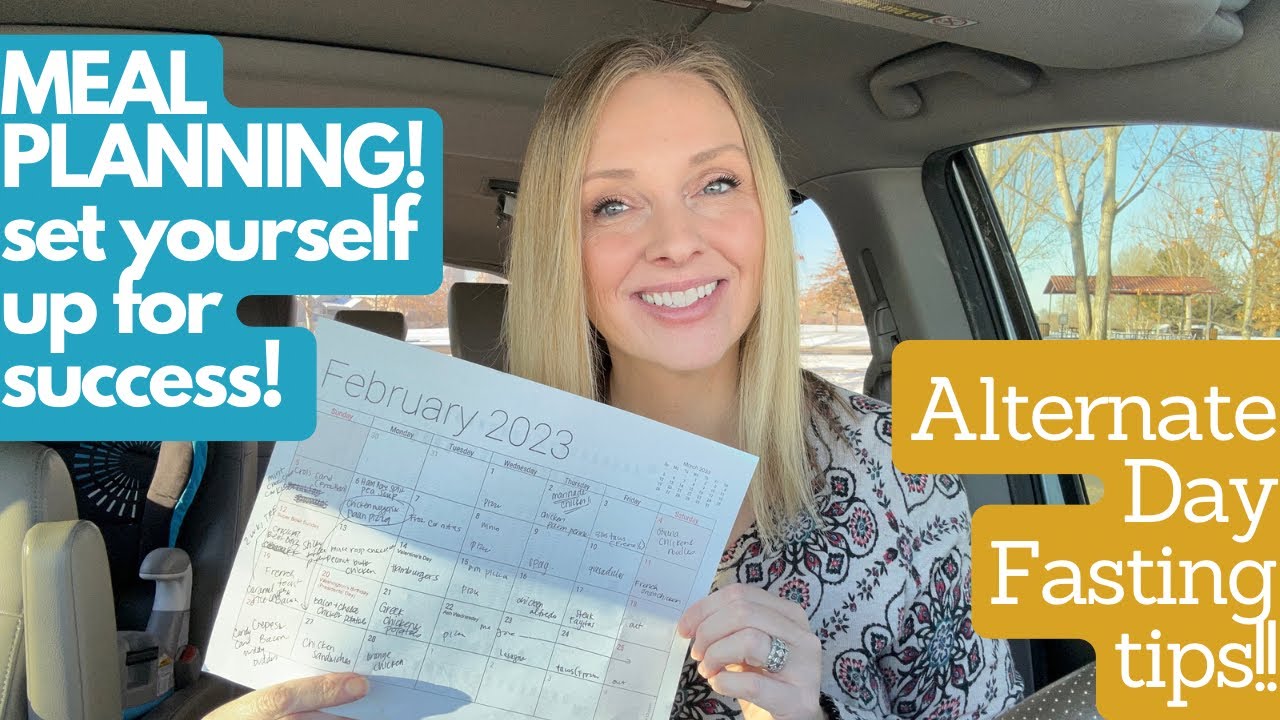 MEAL PLANNING FOR FASTING SUCCESS + AVOIDING TEMPTATION | ALTERNATE DAY ...