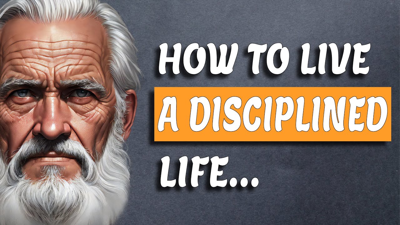 five rules of a disciplined life. - YouTube