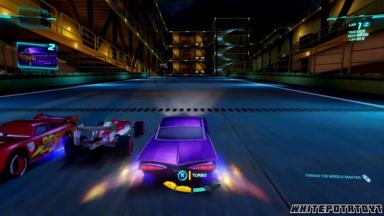 Cars 2: The Video Game | Ramone - Oil Rig Run! | WhitePotatoYT! - YouTube