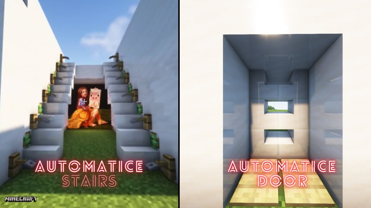 Red stone builds in Minecraft - YouTube