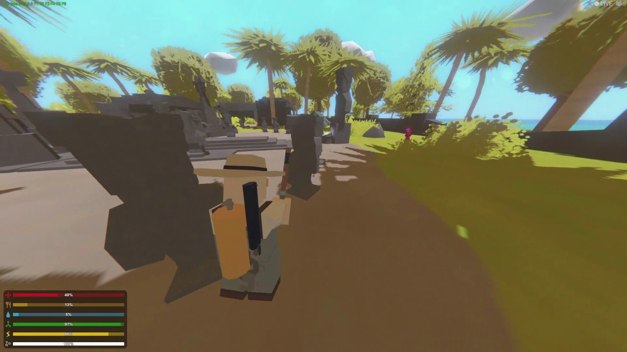 NEW UNTURNED MELEE WEAPON ON HAWAII - YouTube