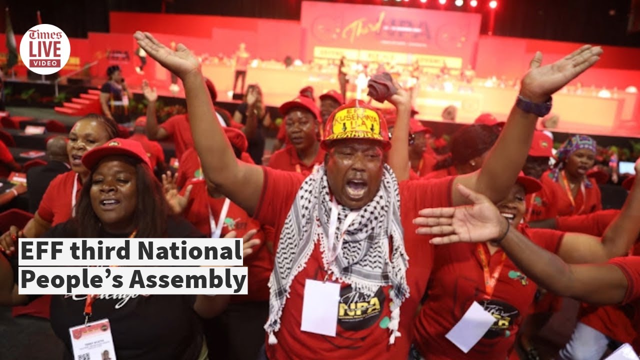 EFF third National People's Assembly - YouTube