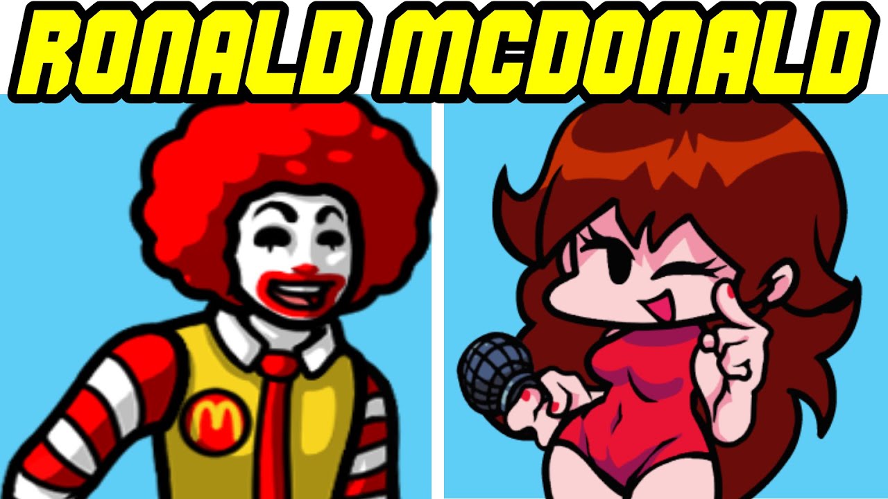 Friday Night Funkin' VS Ronald McDonald (Fanmade) (FNF Mod) - YouTube