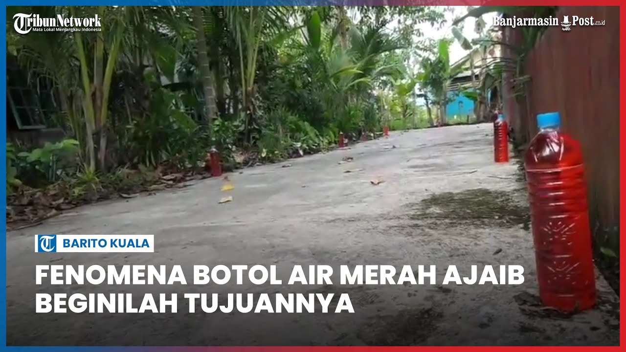 Fenomena Botol Merah Ajaib yang Sedang Viral, Beginilah Tujuannya - YouTube
