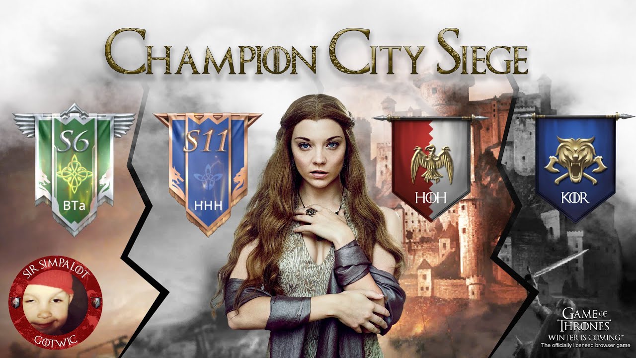 Champion City Siege! July edition #gotwicchronicler #gotwic - YouTube
