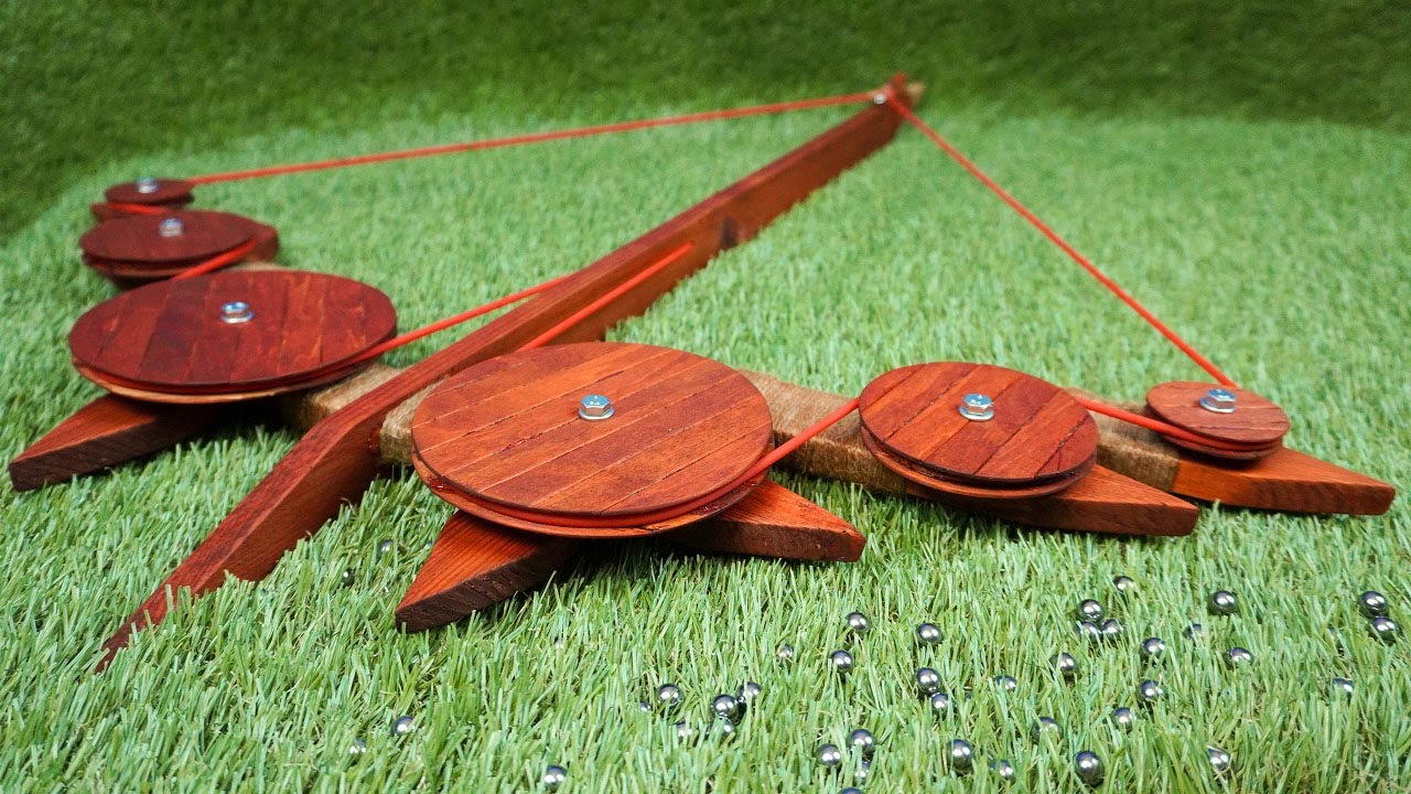 Unique Crossbow - How to Make A Super Powerful Crossbow from Popsicle ...