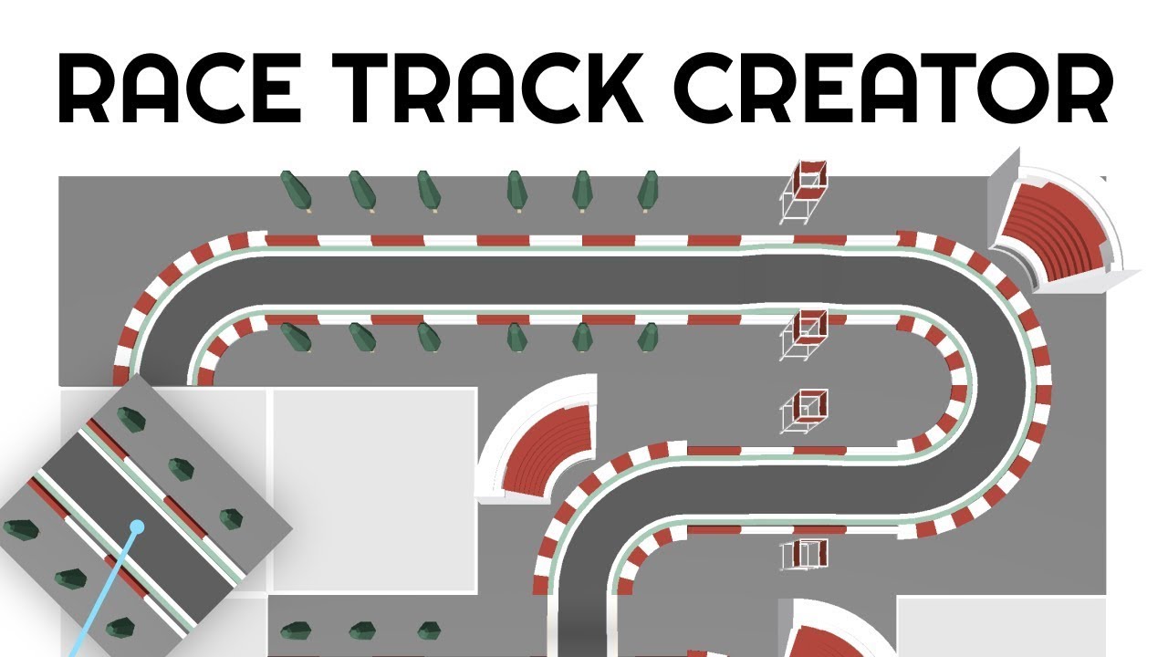 Race Track Creator on Quest 2 (VR game) - YouTube