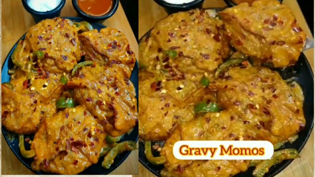 Gravy Momos Recipe how to make gravy Momos creamy Momos Recipe Momos ...